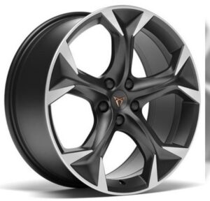 19" Alloy Wheels in Matt Black and Silver
