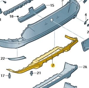 CUPRA Formentor 2021-2024 V3 Rear Bumper Spoiler - SEAT Direct Parts