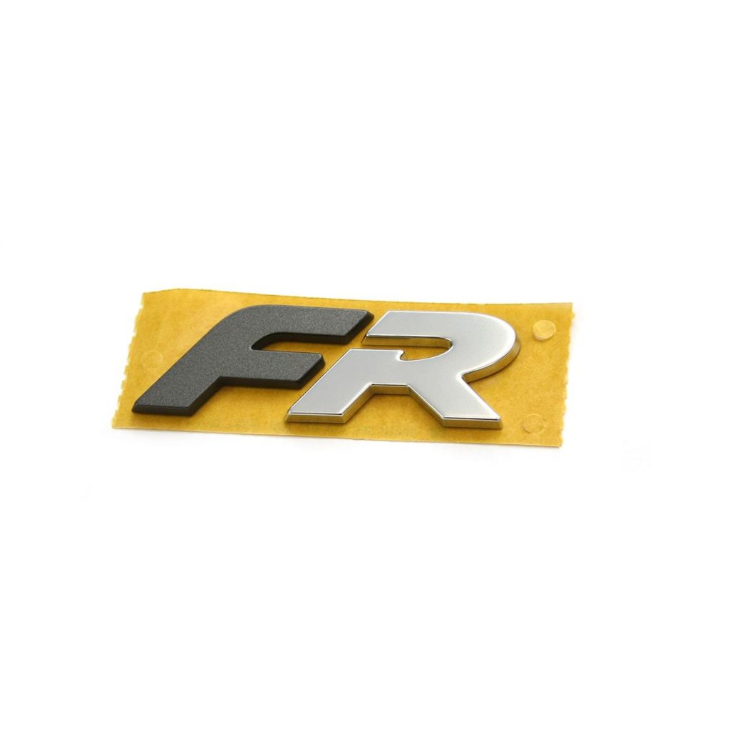 SEAT 'FR' Rear Badge Grey Silver SEAT 'FR' Rear Badge Grey Silver | FR ...